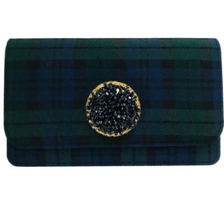 Lisi Lerch Ruby Plaid Clutch