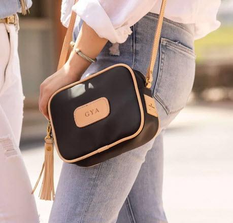 Jon Hart Designs Canvas Lola Crossbody