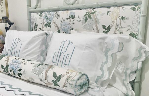 Matouk Mirasol Monogrammed Bedding Collection