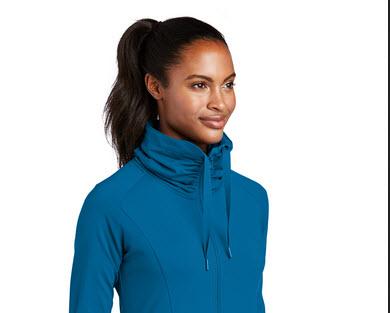 Ladies Full Zip Sports Tek Jacket
