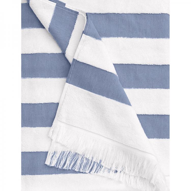 Matouk Personalized Amado Striped Beach Towel
