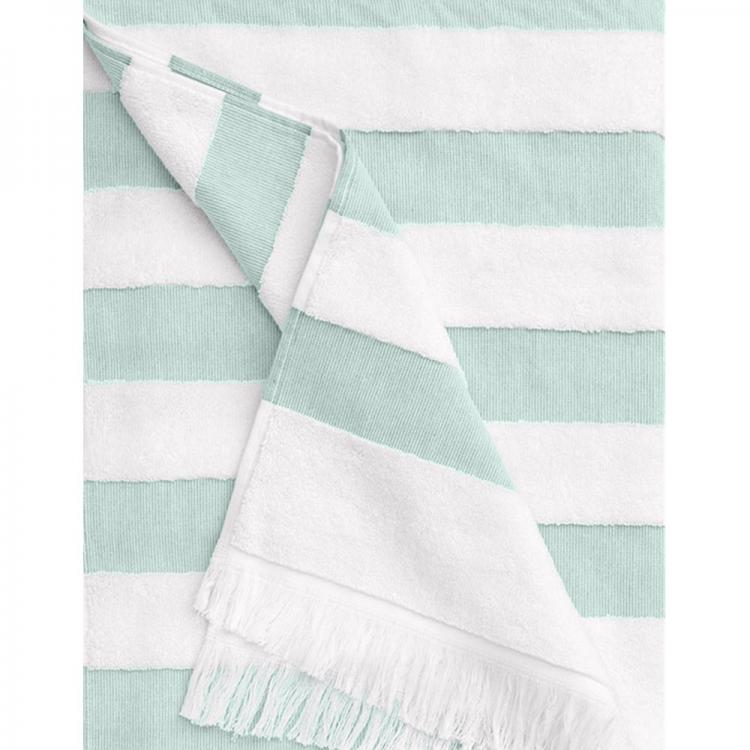 Matouk Personalized Amado Striped Beach Towel