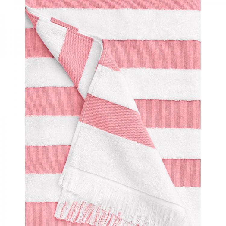 Matouk Personalized Amado Striped Beach Towel